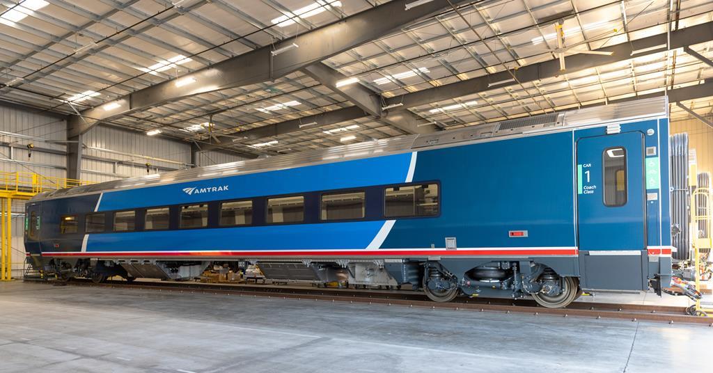 Amtrak Airo train production provides supply chain boost | News | Railway Gazette International