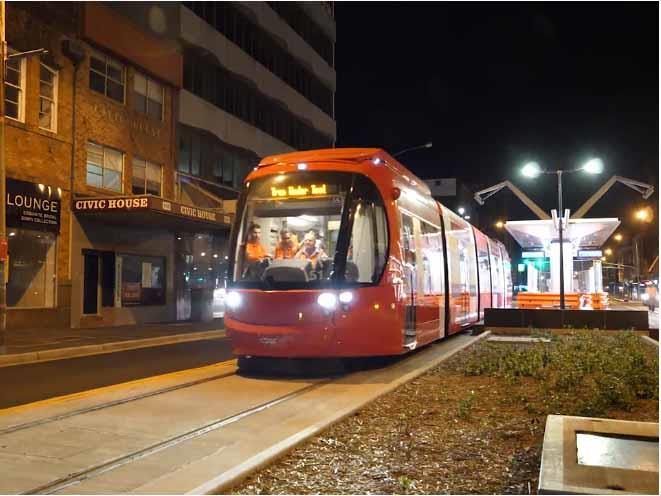 Newcastle tram testing begins | Metro Report International | Railway ...