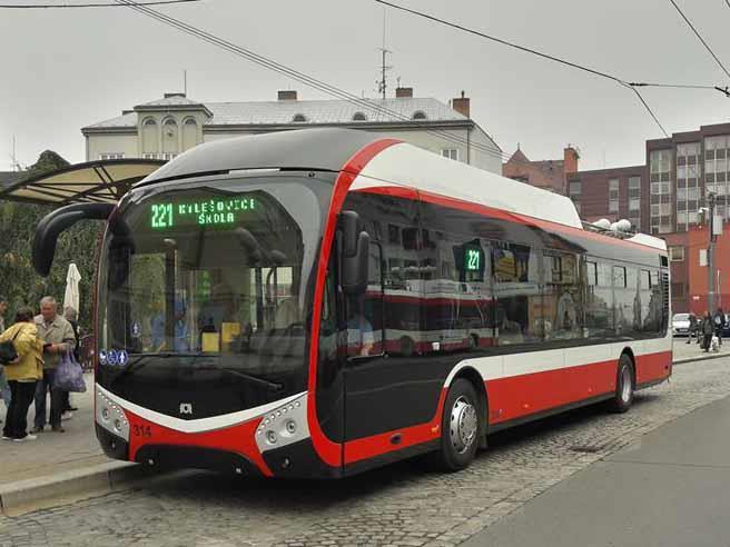 Battery trolleybus delivered to Opava | News | Railway Gazette ...