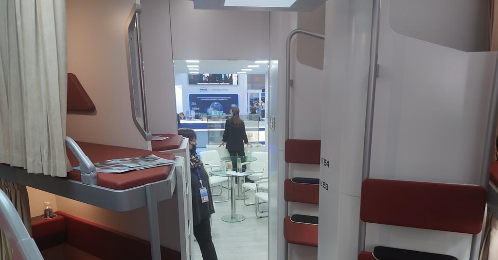 Herringbone night train coach design concept | News | Railway Gazette ...