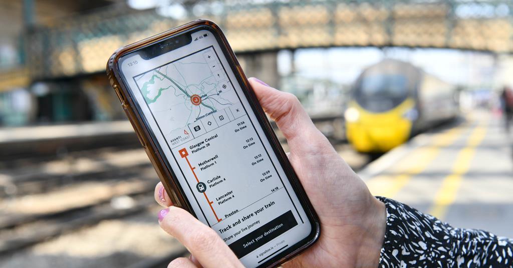 Avanti West Coast launches real-time interactive train map | Rail ...