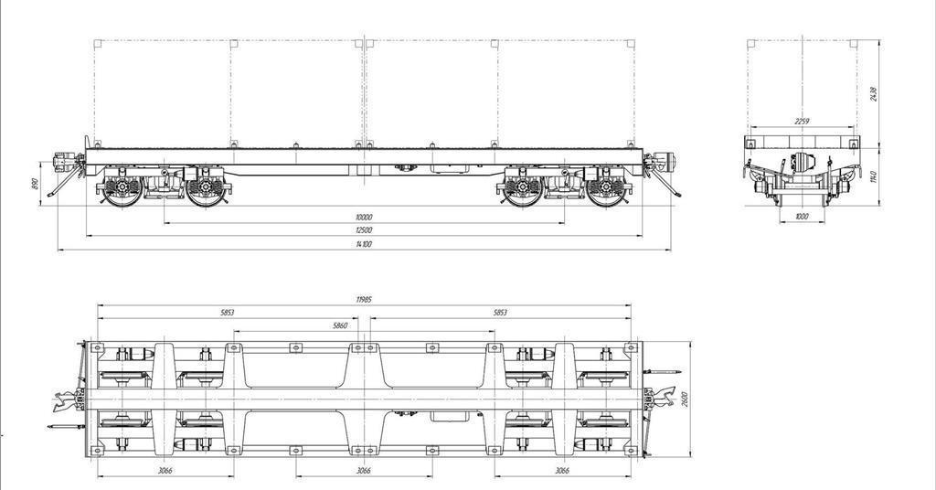 Metre-gauge container wagon launched | News | Railway Gazette International