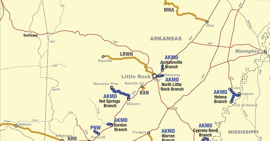 G&W to buy Arkansas lines | News | Railway Gazette International