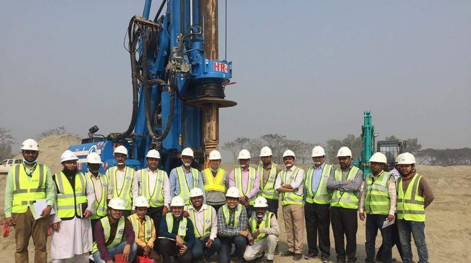 Tracklaying starts on Dhaka metro | Metro Report International ...