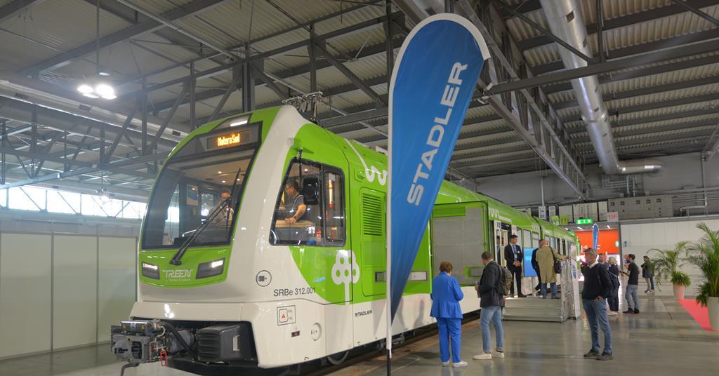 Stadler to supply battery and hydrogen trains for Italian narrow gauge ...