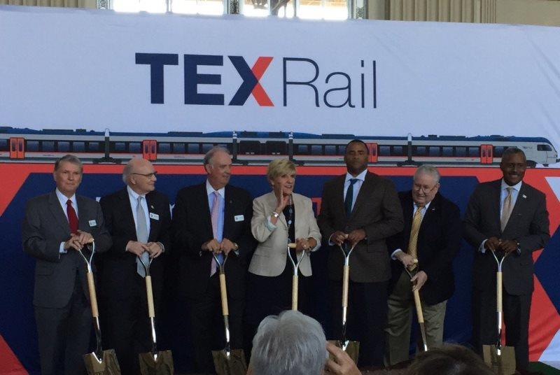 TEX Rail breaks ground | News | Railway Gazette International