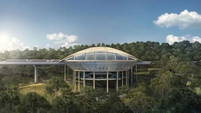 Phoenix-inspired maglev line opens to serve ancient town | News ...