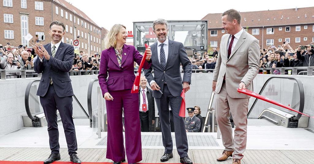King inaugurates København M4 extension | Metro Report International ...