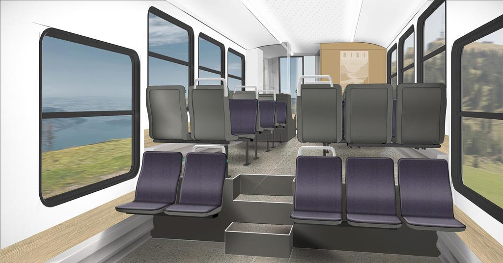 Rack railway train design unveiled | News | Railway Gazette International