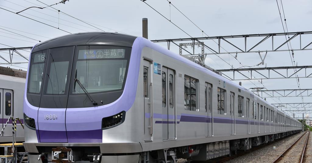 Tokyo Metro’s Hanzomon Line trains unveiled | Metro Report ...