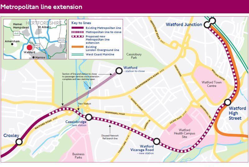 Metropolitan Line Extension funding agreed | News | Railway Gazette ...