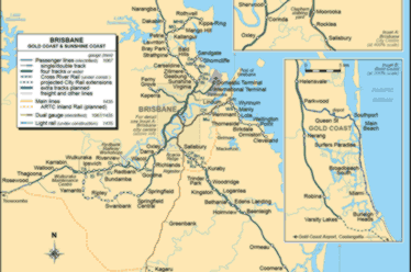 Brisbane Railway Map Brisbane Rail Map City Train Route Map, Your