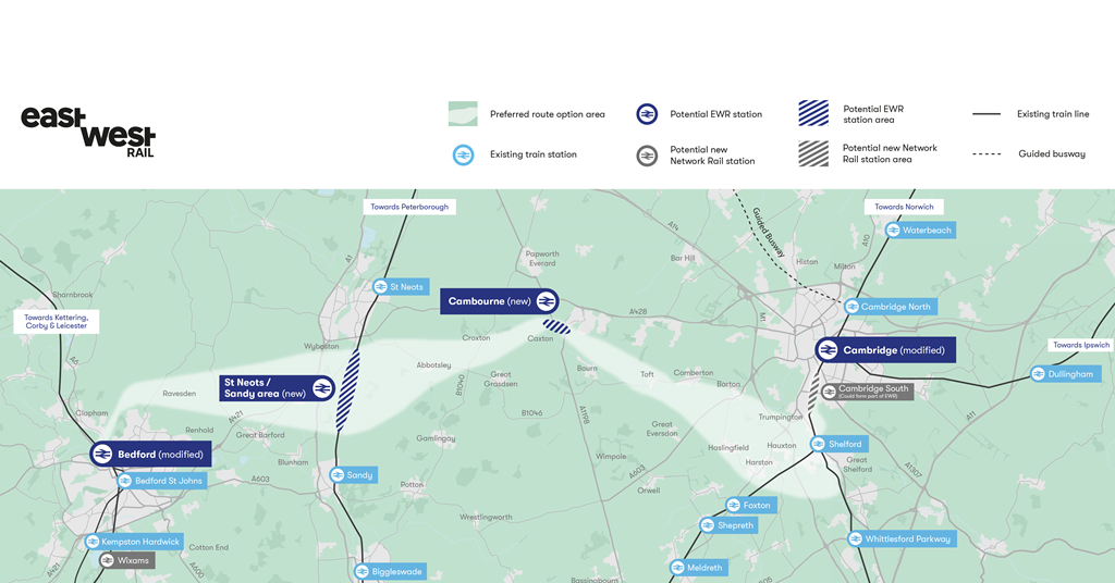 Aylesbury plans reviewed as East West Rail project phasing revised ...
