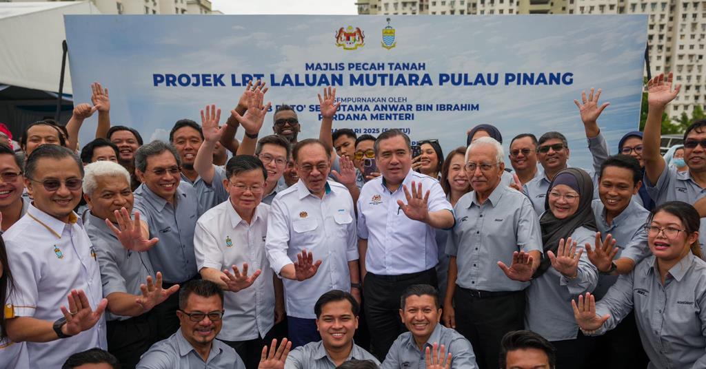 Penang LRT Mutiara Line construction launched | Metro Report ...