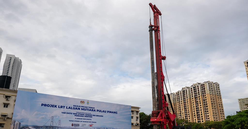 Penang LRT Mutiara Line construction launched | Metro Report ...