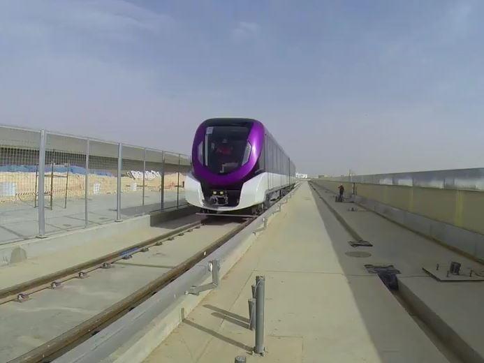 Riyadh metro test running begins | News | Railway Gazette International