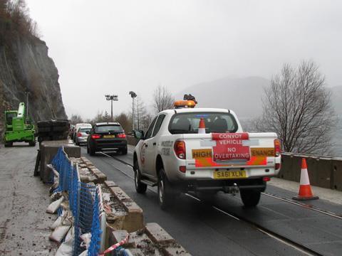 Rail road solution bypasses Stromeferry rock fall | News | Railway ...