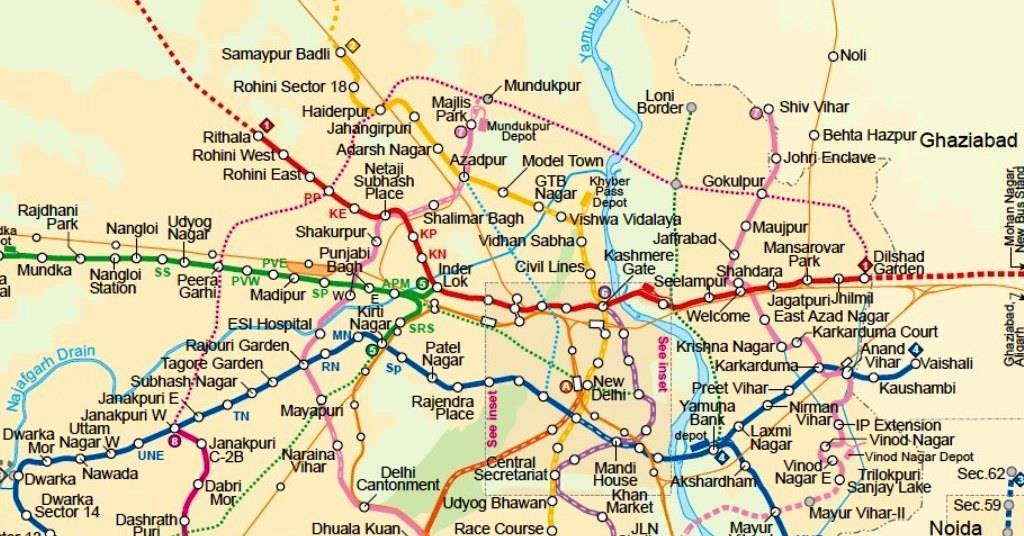 Next phase of Delhi metro Line 7 inaugurated | News | Railway Gazette ...