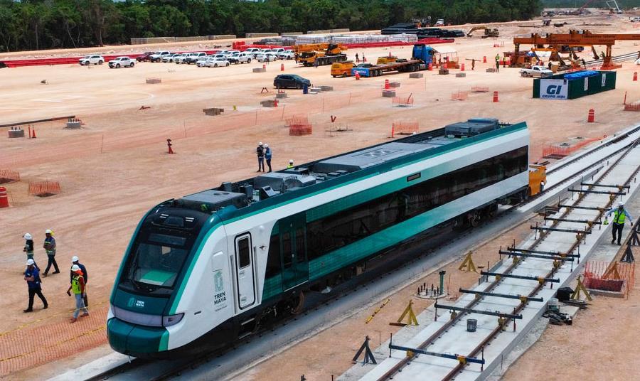 First Tren Maya coach delivered | News | Railway Gazette International