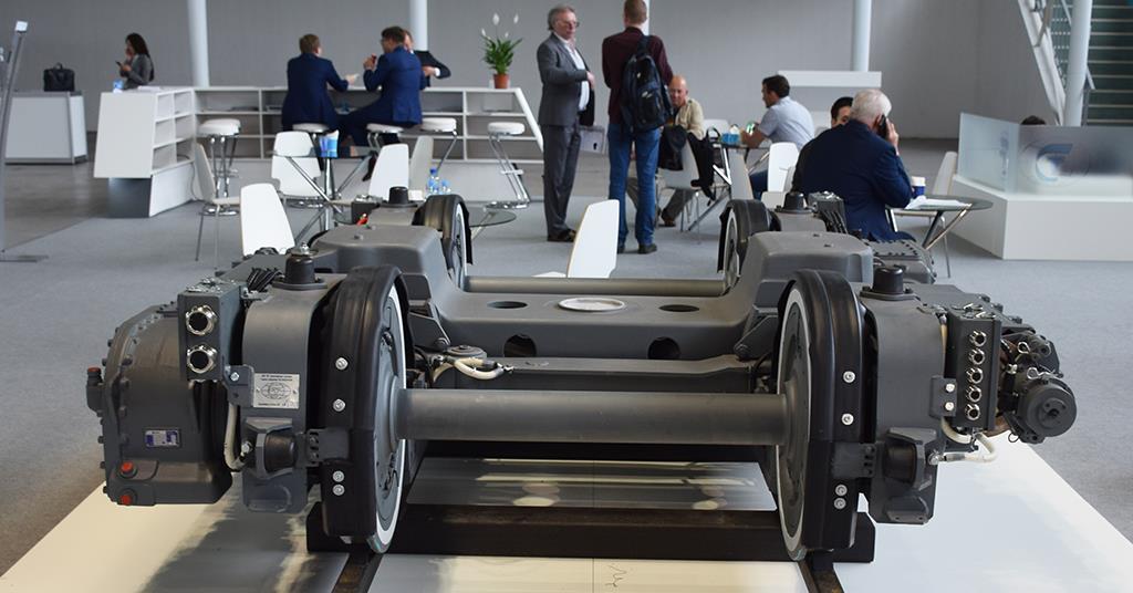 Narrow gauge tram bogie unveiled | Metro Report International | Railway ...