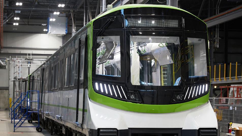 First REM light metro trainset unveiled in Montréal | Metro Report ...