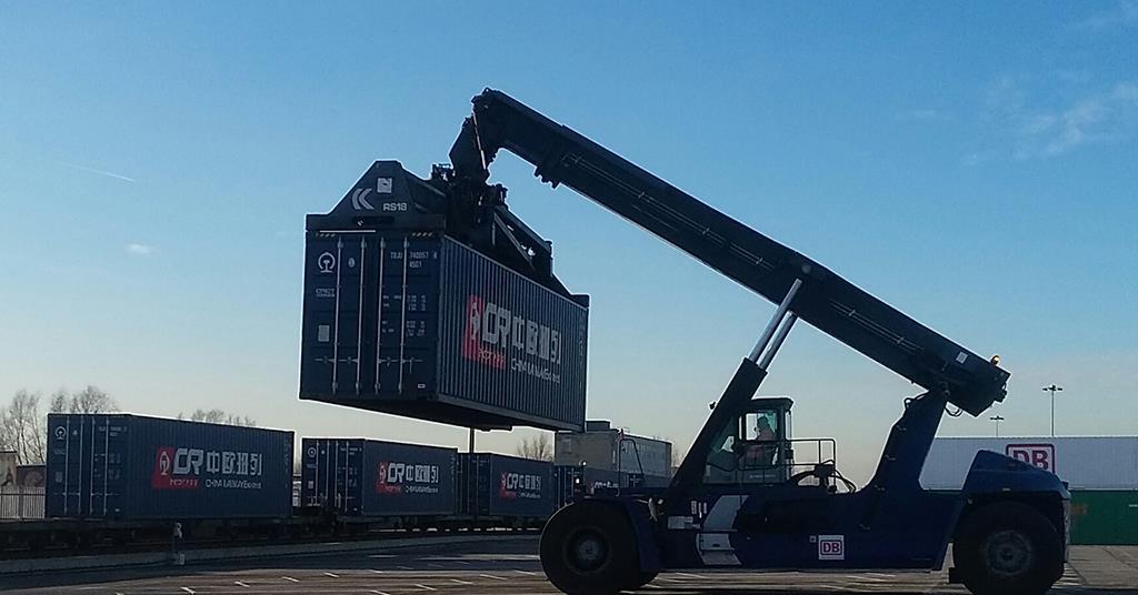 First China to UK rail freight service arrives in London | News ...