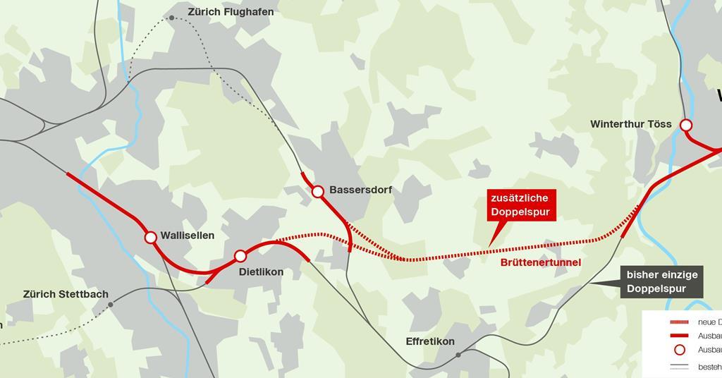 SBB consults on second Zürich – Winterthur route | News | Railway ...