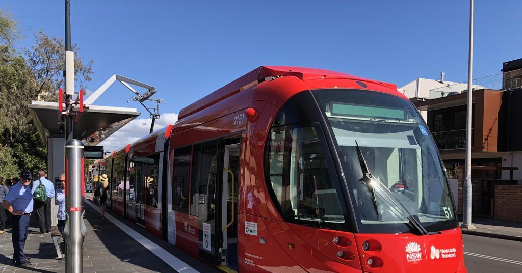 Newcastle light rail line opens | Metro Report International | Railway ...