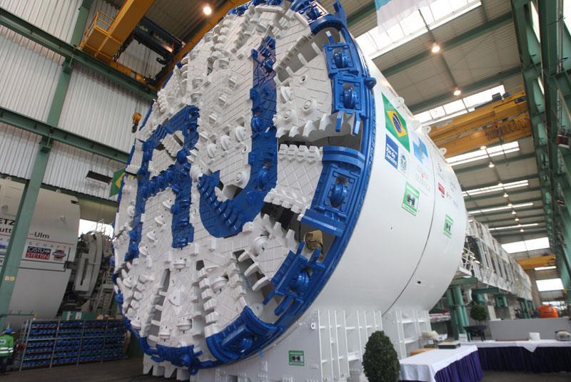 TBM arrives for Rio Line 4 | News | Railway Gazette International