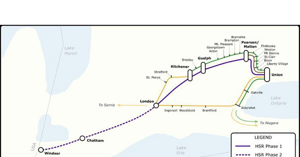 Ontario high speed rail study terms of reference tendered | News ...