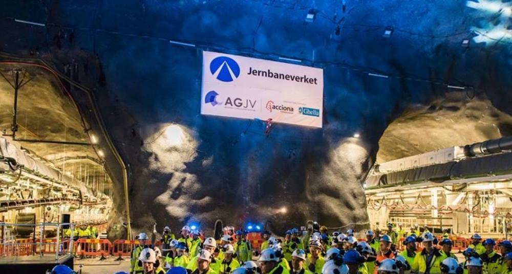 Follo Line tunnelling begins | News | Railway Gazette International