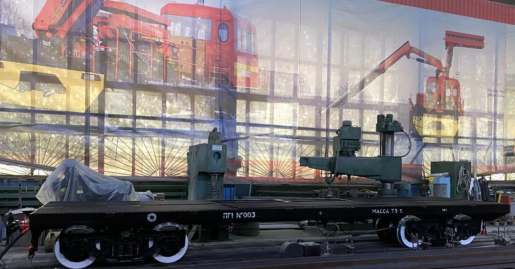 Narrow gauge flat wagon launched | News | Railway Gazette International