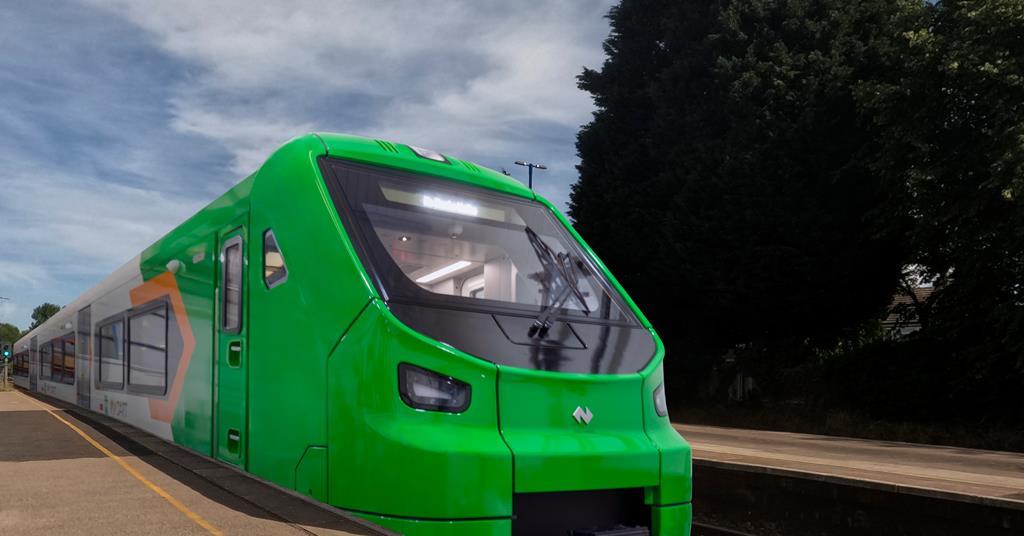 DART+ train mock-up unveiled in Dublin | News | Railway Gazette ...
