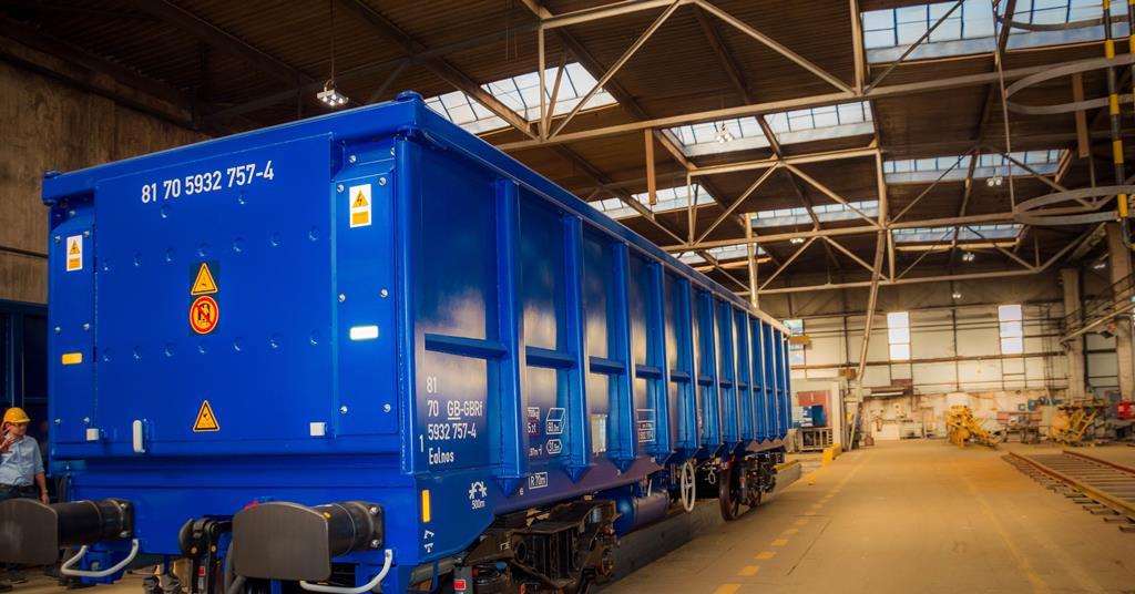 JNA-X box wagon prototype for GB Railfreight rolled out | Rail Business ...