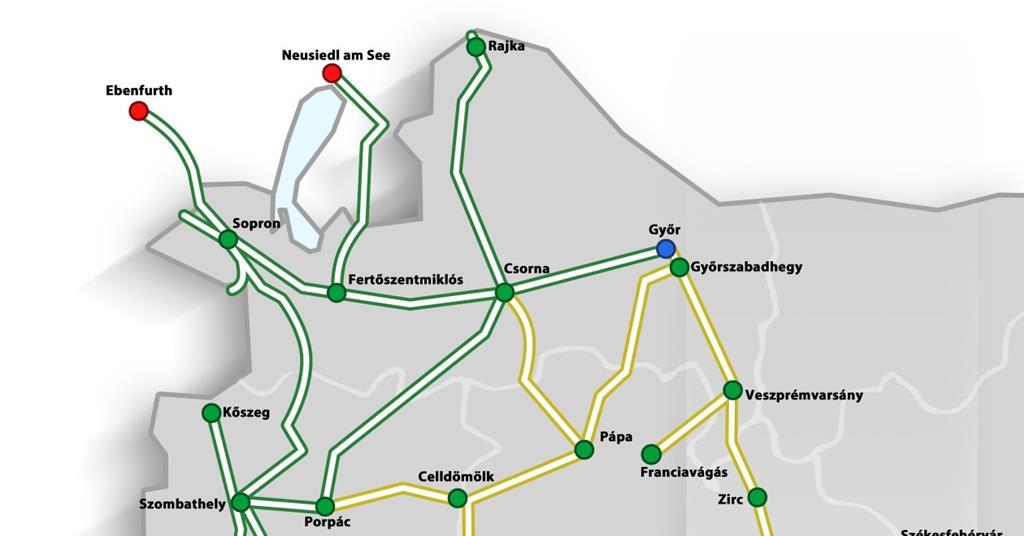 Hungarian routes transferred to GySEV | News | Railway Gazette ...