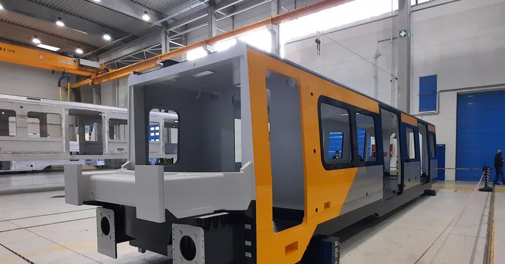 First Tyne & Wear Metro train bodyshell completed | Metro Report ...
