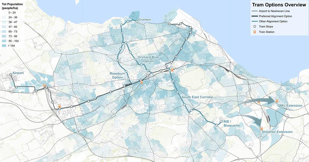 Edinburgh council launches consultation on tramway expansion plans ...