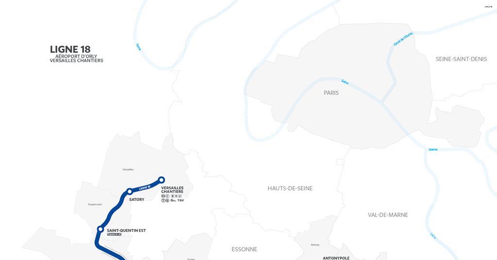 Grand Paris Line 18 power supply contract | Metro Report International ...