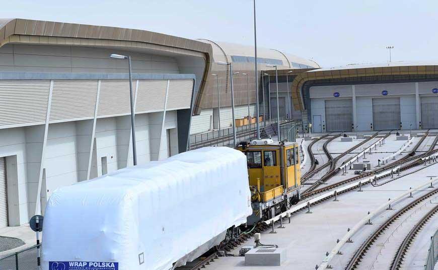 Dubai takes delivery of first Route 2020 metro train | News | Railway ...