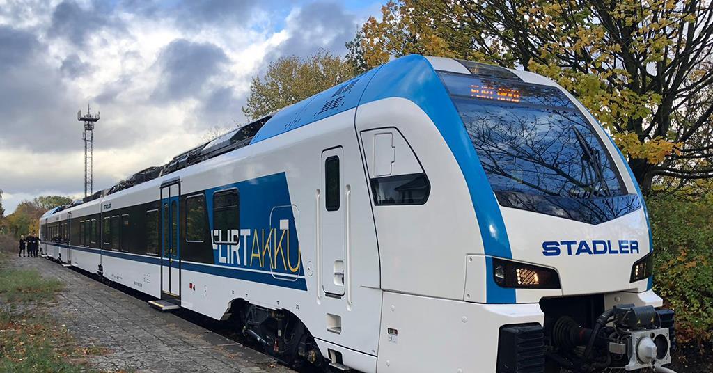 Partnership to develop North American battery train | News | Railway ...