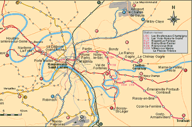 France: Paris RER Line E - project map | Country profile | Railway ...