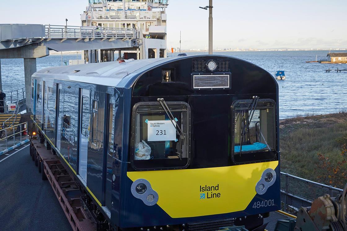 First Class 484 arrives on the Isle of Wight | Rail Business UK ...