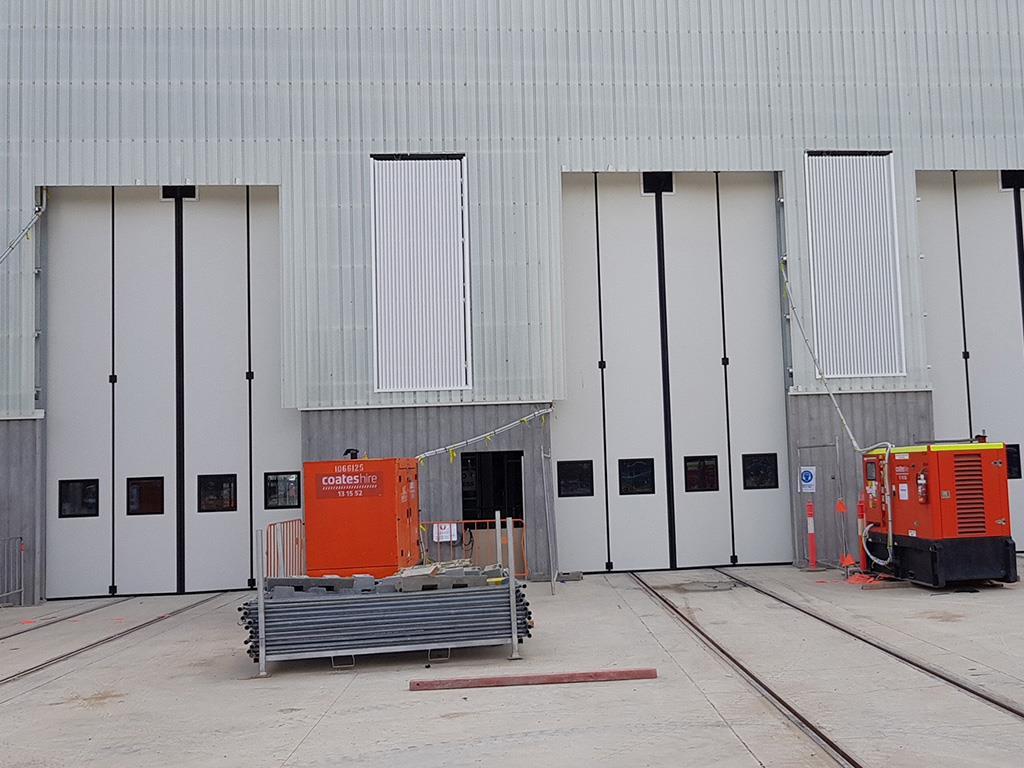 Tram depot doors ready for opening | Metro Report International ...