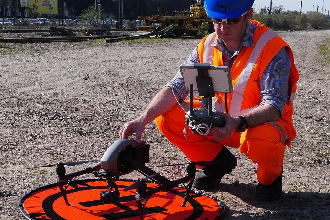 Network Rail awards drone management contract | Rail Business UK ...