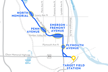 Minneapolis Blue Line extension route recommended | Metro Report ...