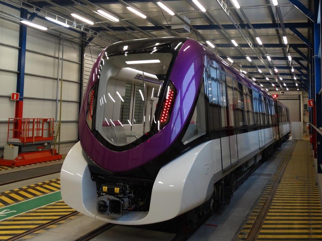 Arabian architecture and palm trees inspire Riyadh metro train | News ...