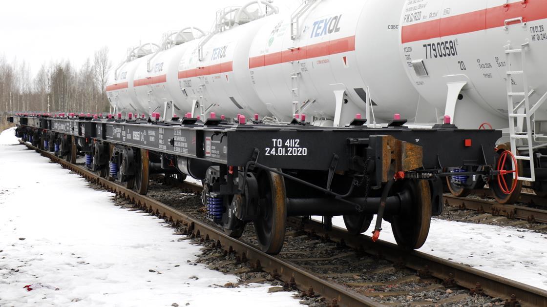 Laude Smart Intermodal orders heavy-duty container wagons | News | Railway Gazette International