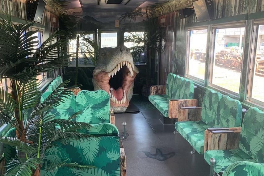 Dinosaur train brings the past to the rails | News | Railway Gazette ...