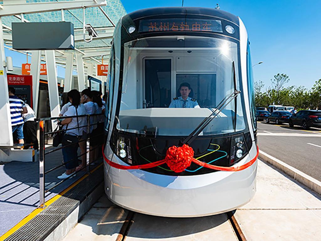 Second tram line opens in Suzhou | Metro Report International | Railway ...
