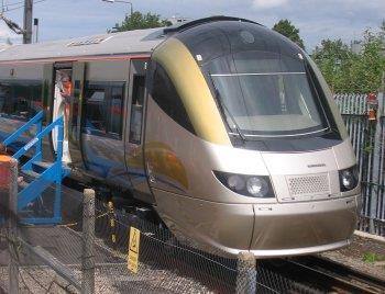 First Gautrain EMU unveiled | News | Railway Gazette International